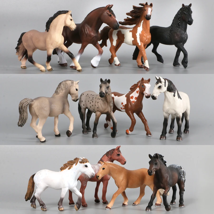 Figurines-d-animaux-r-alistes-mod-les-de-chevaux-jouets-d-action ...