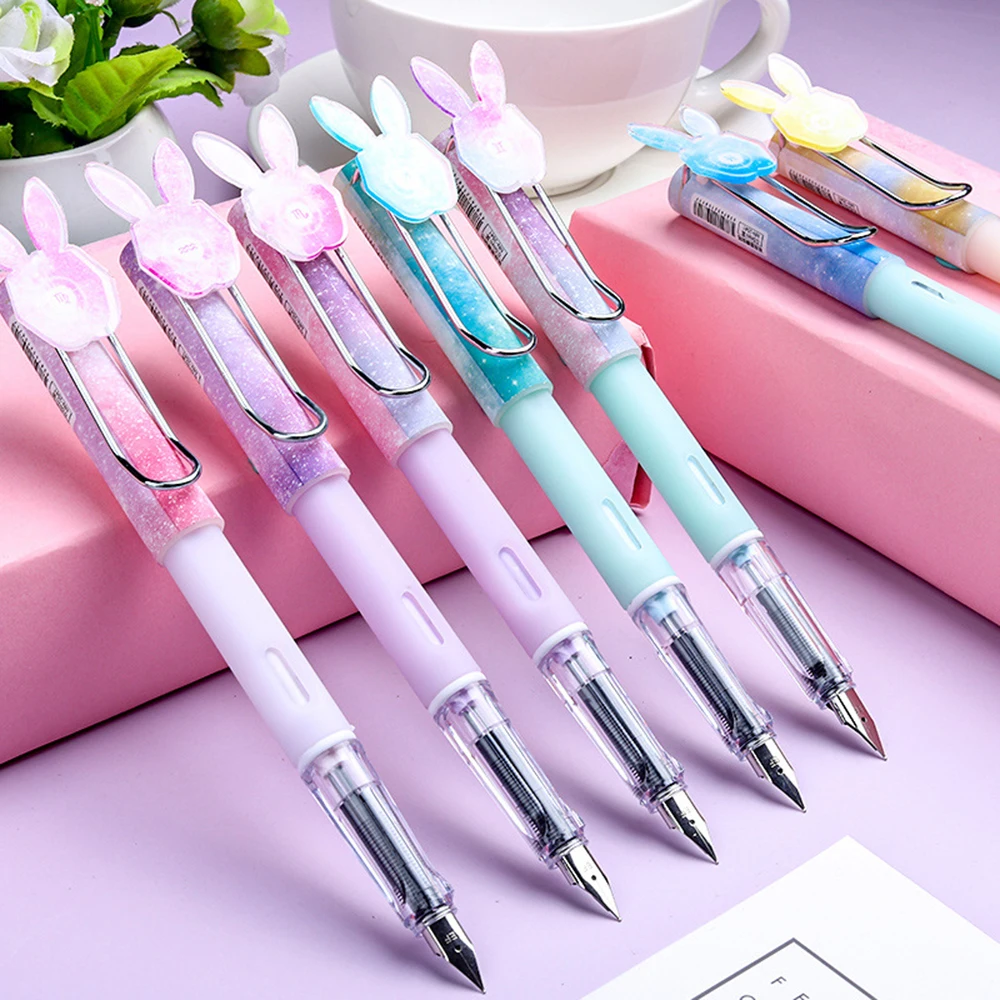 1set Fashion Cute Twelve Constellation Fountain Pen Ink Sac Can Be ...