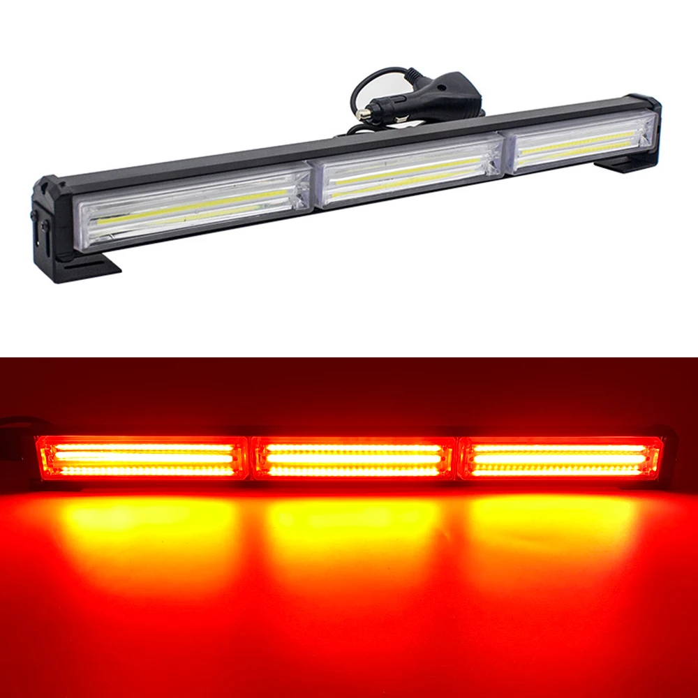 COB-LED-Red-Blue-Amber-Car-Emergency-light-Traffic-Advisor-Vehicle ...