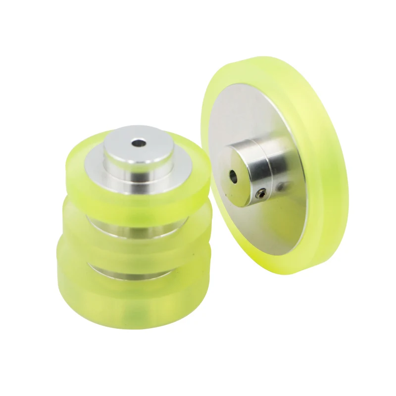 1pcs 45mm diameter 6mm hole Silica gel wheel meter counter encoder ...