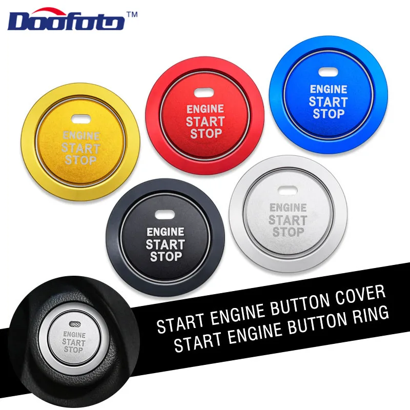 2020 Car Engine Start Stop Button Ring Styling Case For Subaru Forester ...