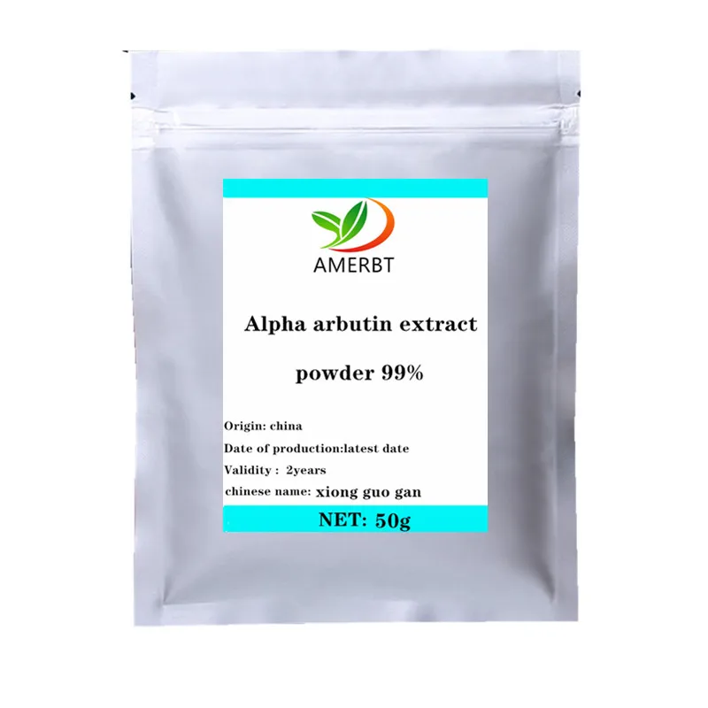 Alpha Arbutin Extract Powder 99% For Skin Whitening Cosmetic Ingredient ...
