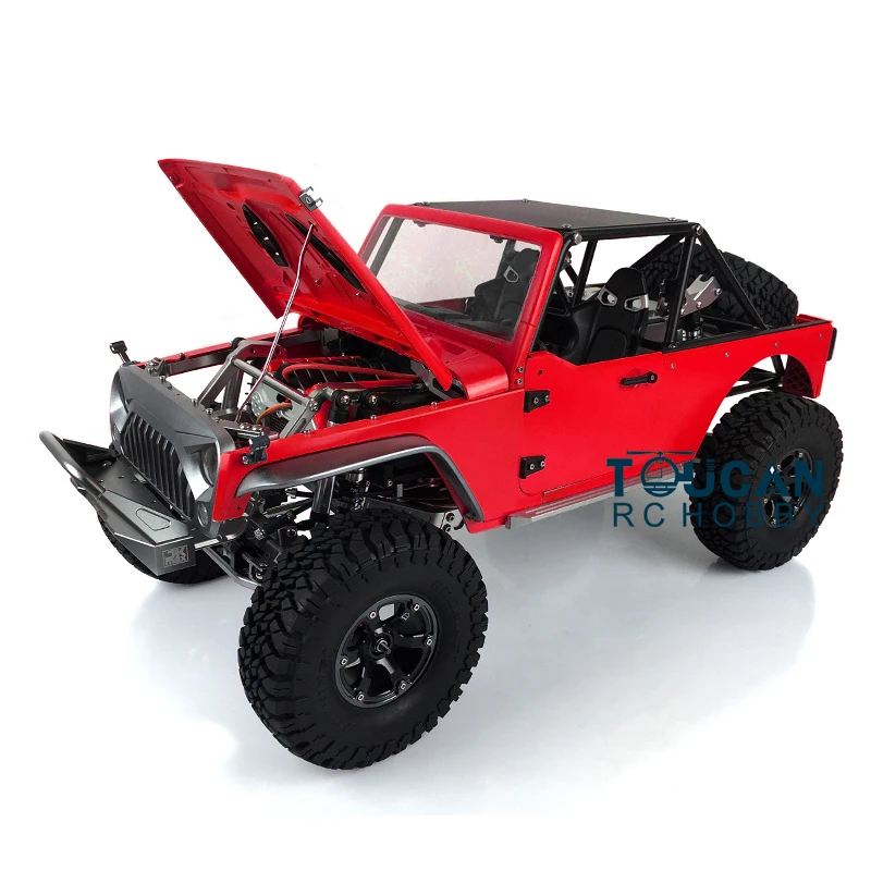 ARTR RC Capo JKMAX Metal Chassis Crawler Car KIT-E Assembly Model Motor ...