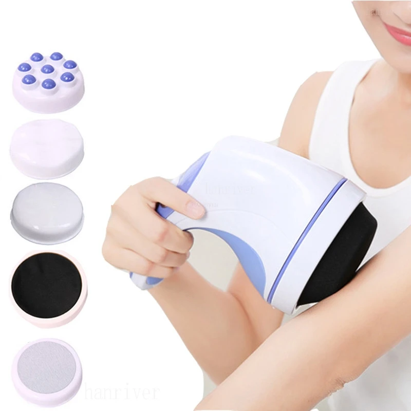 Electric Body Massager electric vibrator Full slimming relax spin tone ...