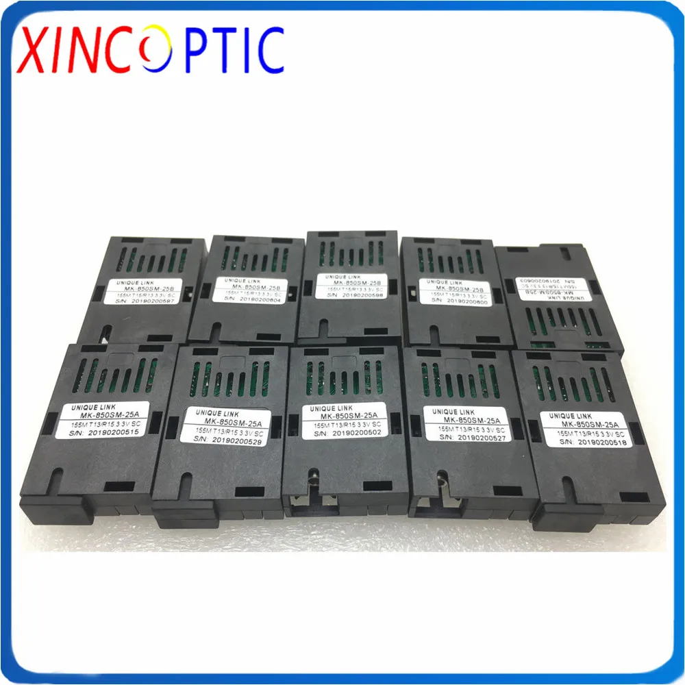 1x9 20km 155m 1310/1550nm 3.3/5v Singe-mode Single Fiber Sc A Side B ...