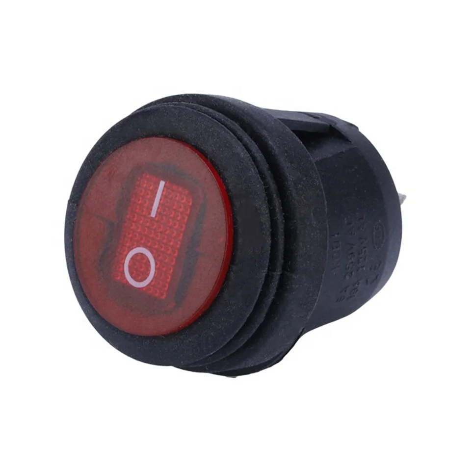 T85-2-PINS-10A-250VAC-SPST-Latching-ON-OFF-Round-Head-LED-Illuminated ...