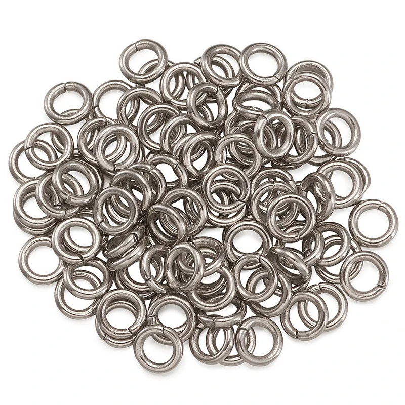 4000pcs 3mm 4mm 5mm 6mm 7mm 8mm 10mm Stainless Steel Open Jump Rings ...