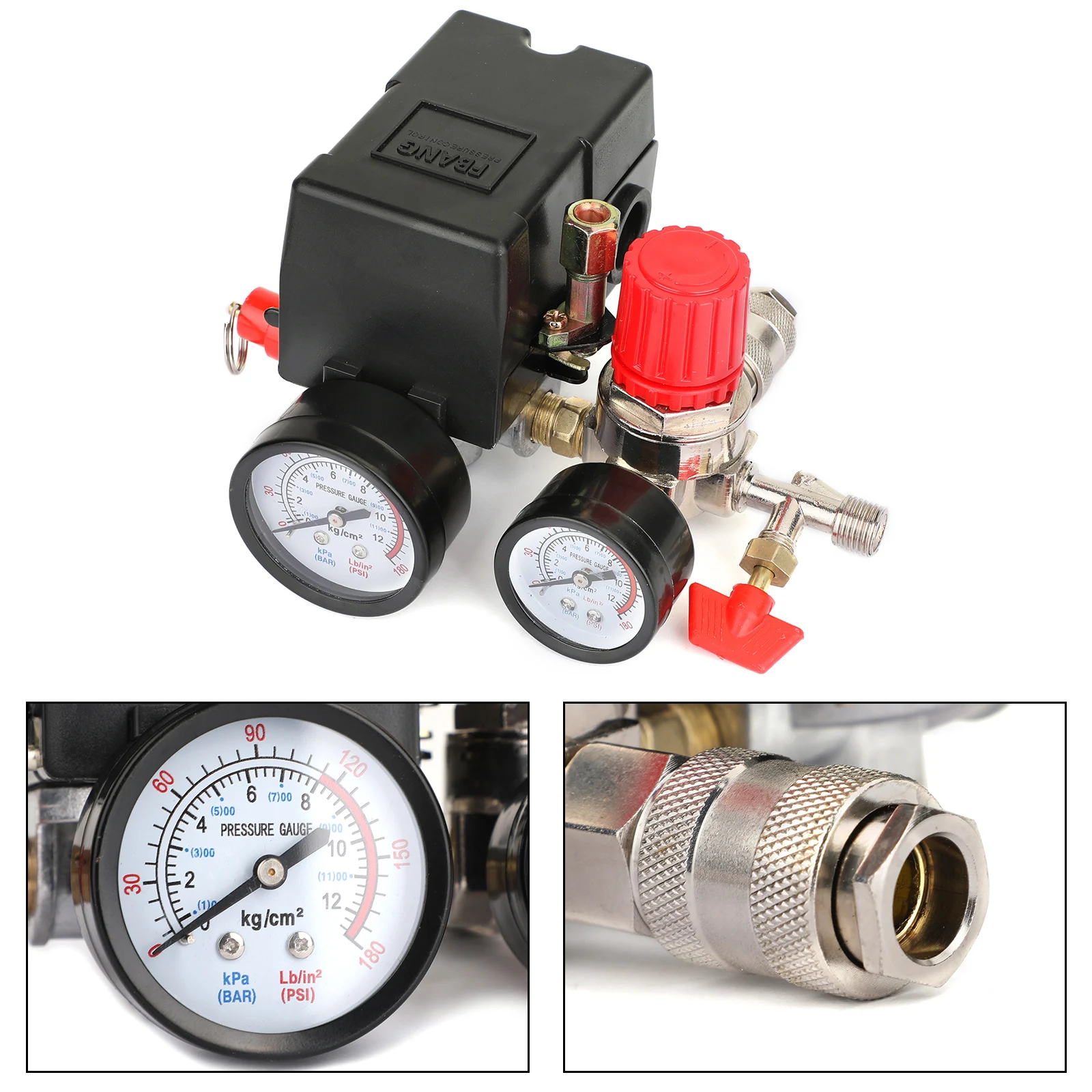 Air Tools & Air Compressors Air Compressor Pressure Valve Switch ...