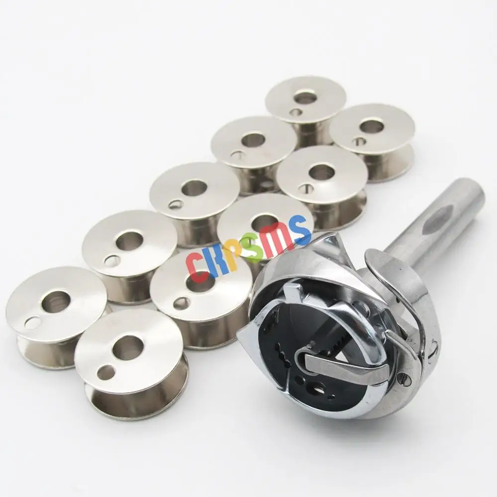 후크 보빈 케이스 보빈 10 개, 가수 111W155 CONSEW 224 225 226 237 주키 LU 562 # HSH 11 ...