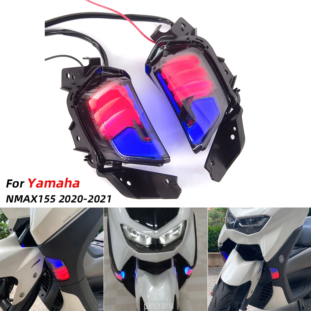 REALZION-Motorcycle-Accessories-Front-Turn-Signal-Light-Fairing-Running ...