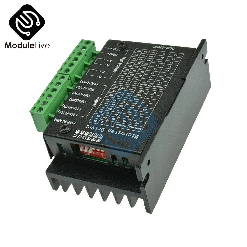 4A 40V Stepper Motor Controller Steuerung CNC Schrittmotor Treiber ...
