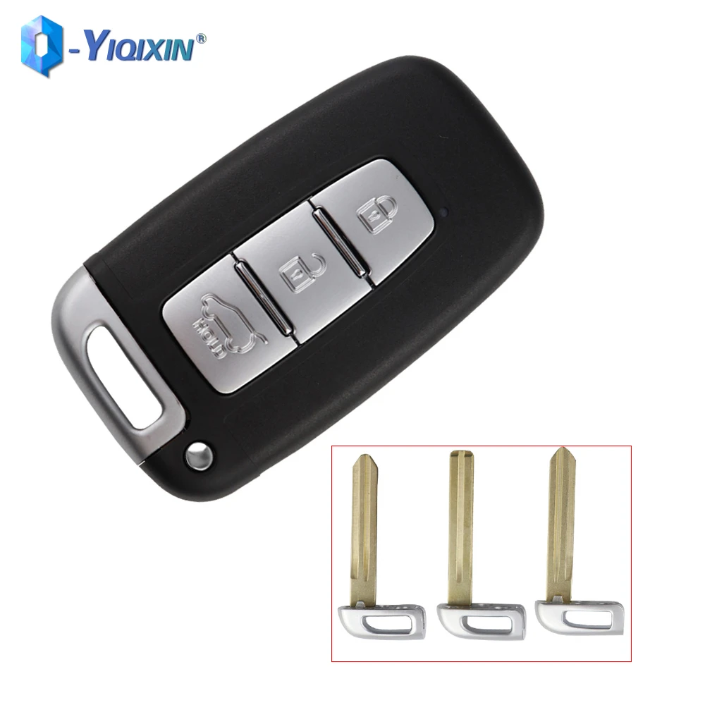 YIQIXIN 3 Buttons Car Key Shell For Hyundai I30 I45 Ix35 Genesis Equus ...