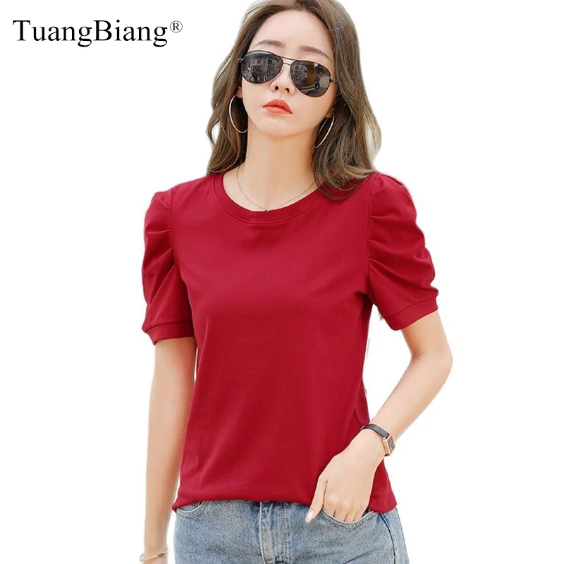 Plain Red Shirt Women