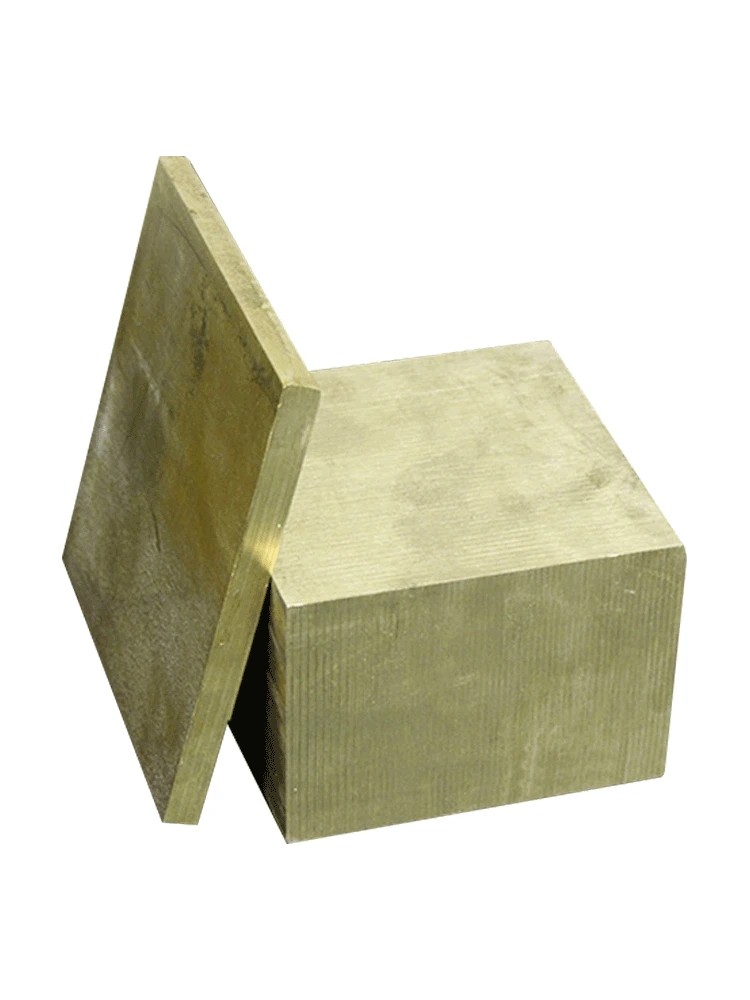 20mm To 60mm Solid Square Brass Block Sheet Metal Material Customized ...