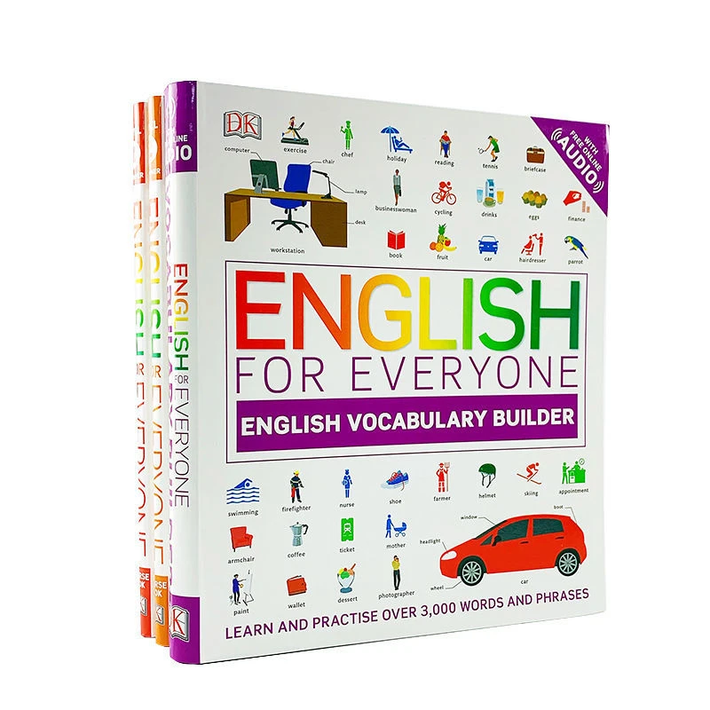 Dk English For Everyone Course Book Level 1&2 Vocabulary Builder ...