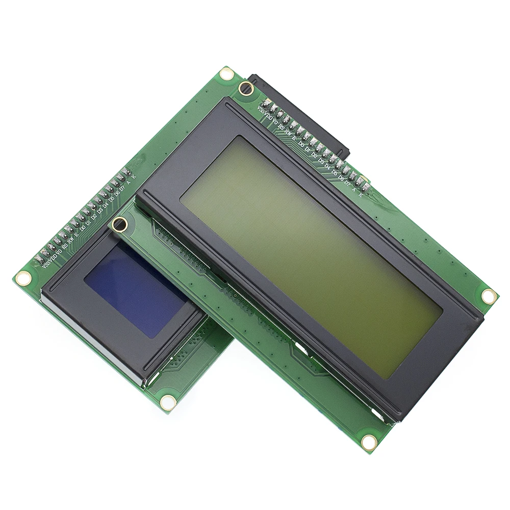 LCD2004+I2C 2004 20×4 2004A Blue/Green screen HD44780 Character LCD /w ...