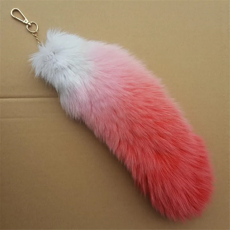 Fluffy-Real-Fox-Fur-Tail-Keychain-Tassel-Bag-Cosplay-Toy-Handbag ...
