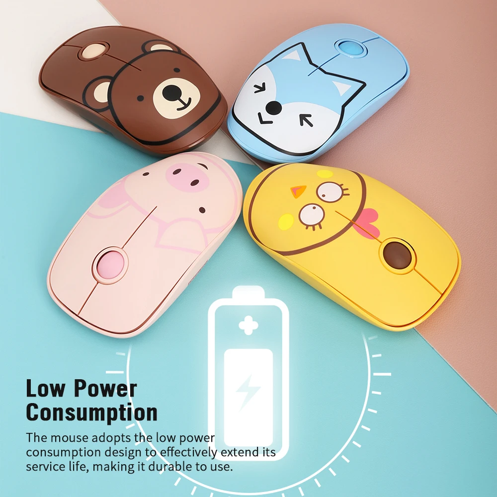 FD-E680-2-4G-Wireless-Mouse-Super-Cute-Cartoon-Style-ABS-Silent-Clicks ...