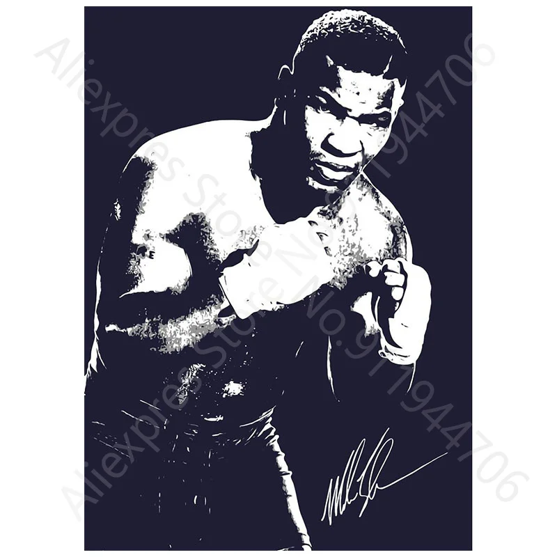 Mike Tyson Stencil