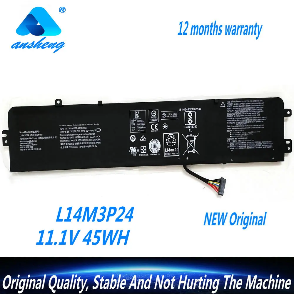 정품 L14M3P24 L14S3P24 Lenovo Ideapad Xiaoxin 700 R720 Y700 14ISK Y520 ...