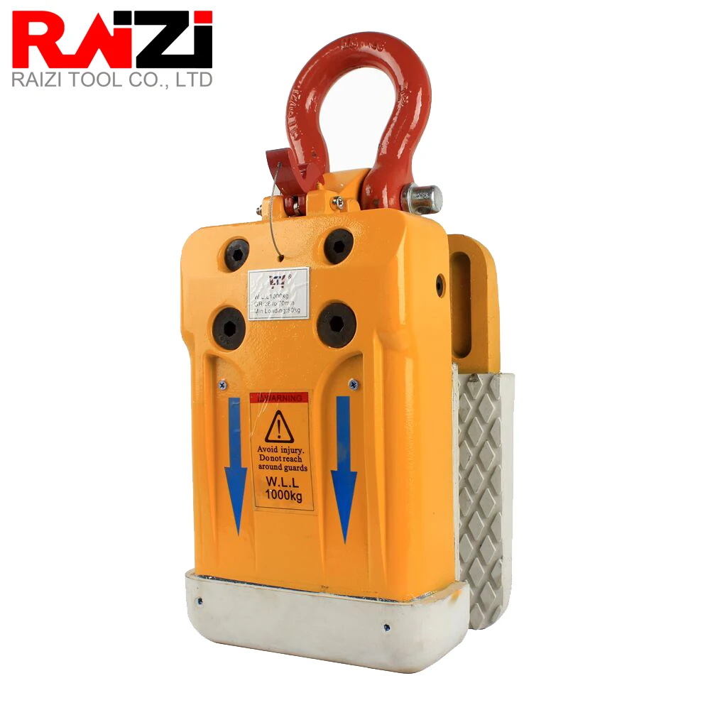 Raizi Stone Slab Lifter with White/Black Rubber Lined Grip Range 15mm ...