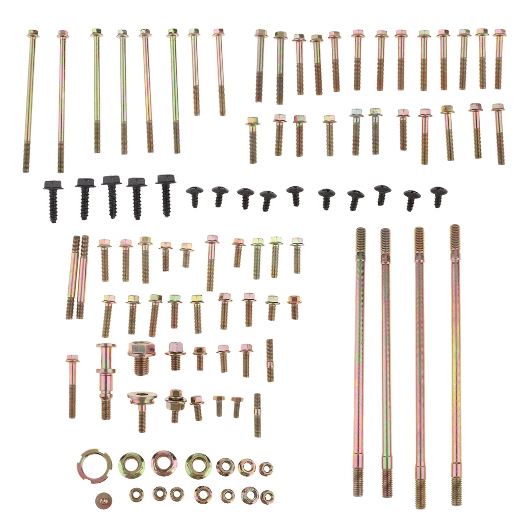 Motorcycle Engine Bolt Screw Set Kit for GY6 125cc 150cc Engines ...