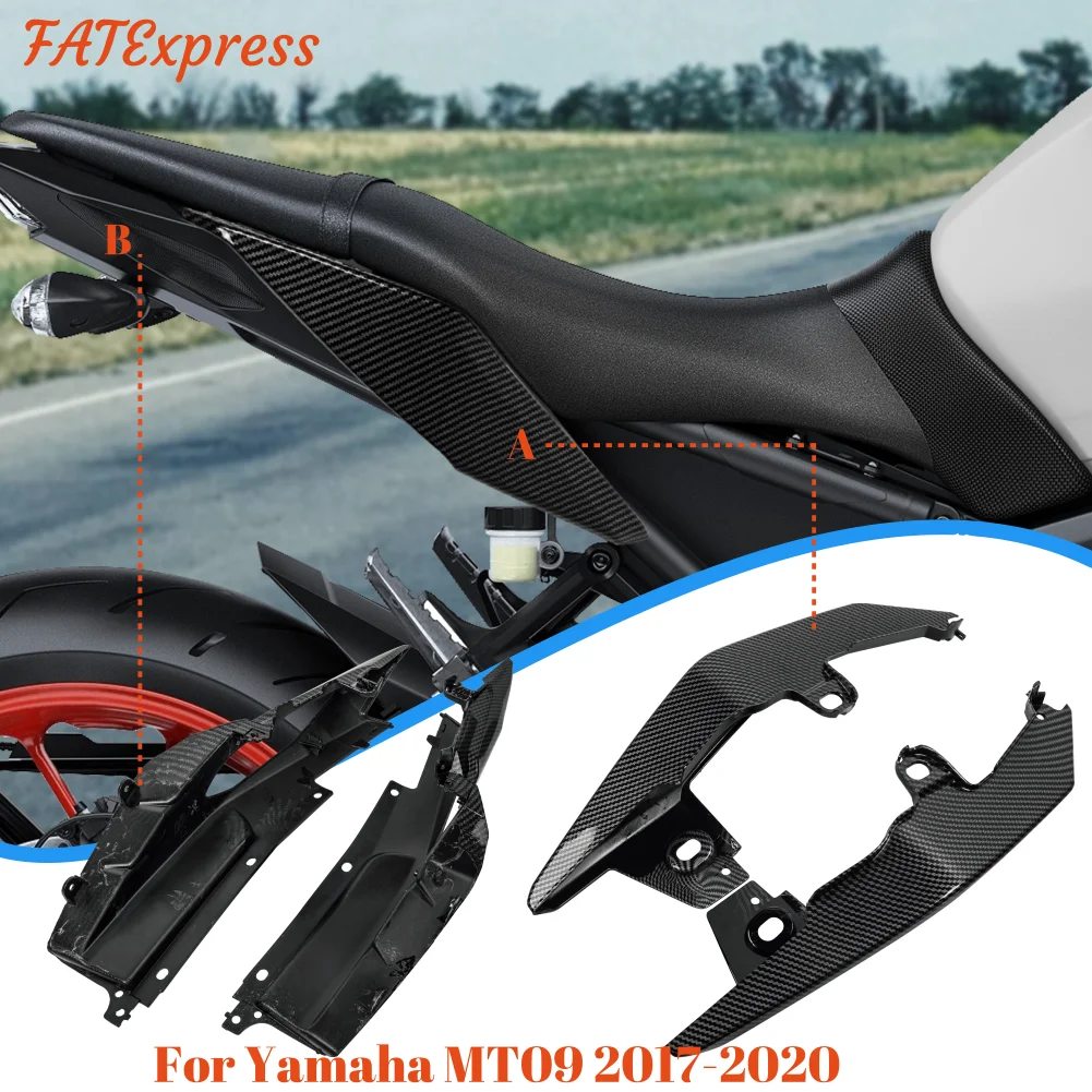 Motorcycle Rear Seat Side Planel Cowling Fairing Cover Protector For ...