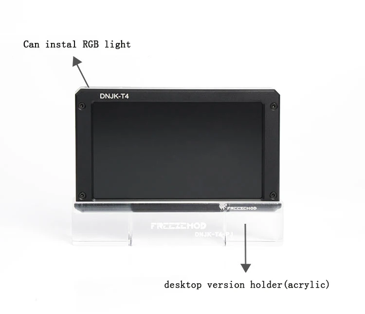 FREEZEMOD computer data monitor 7-inch IPS hard screen 2021 transparent ...