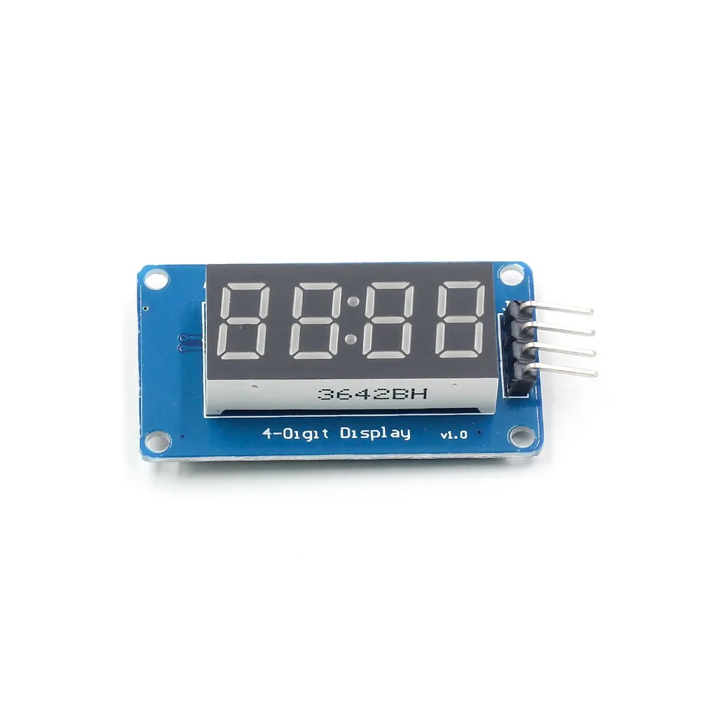 TM1637 LED Display Module For Arduino 7 Segment 4 Bits 0.36 Inch Clock ...