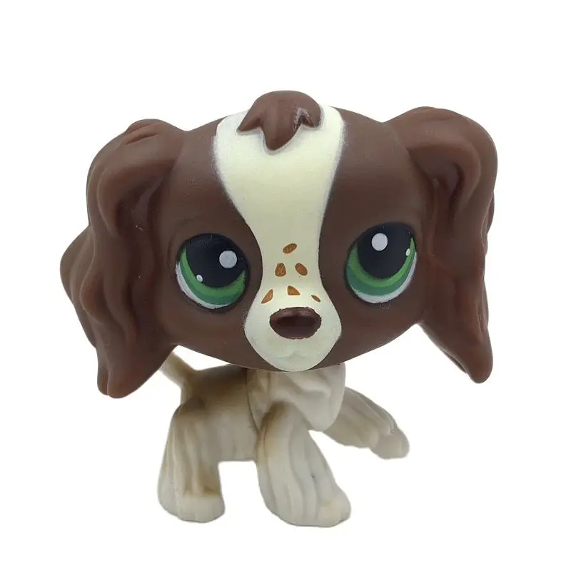 LPS-CAT-Littlest-pet-shop-bobble-head-toys-animal-156-brown-dog-cocker ...