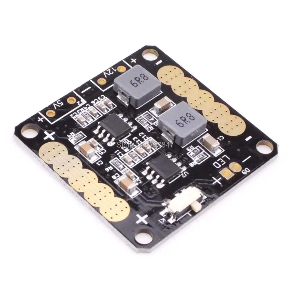CC3D Flight Controller Power Distribution Board PDB with 5V/12V BEC ...