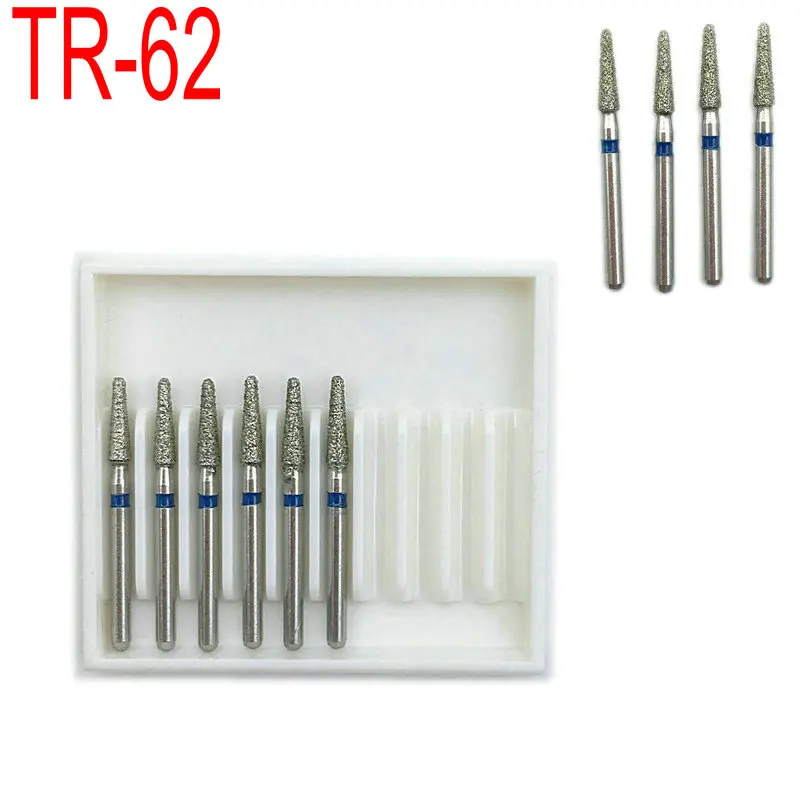 Diy Dentures Dental FG Diamond Burs Set – 9-Piece Kit For Laminate ...