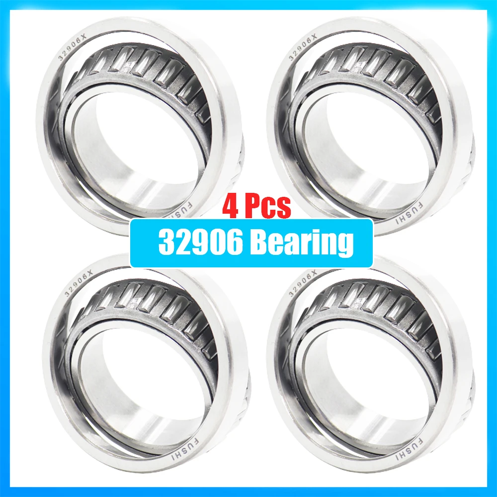 32906 Bearing 30*47*12 mm Tapered Roller Bearings 32906X 2007906 ...