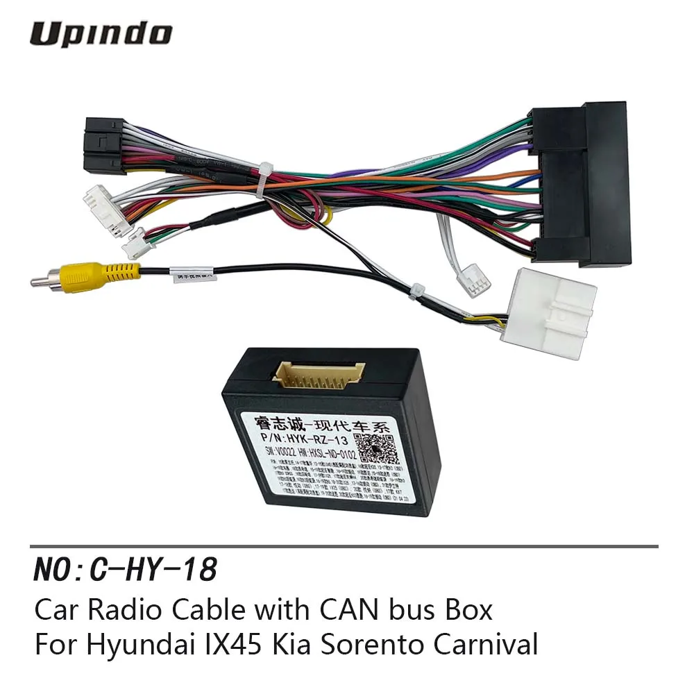 Car-Radio-Cable-CAN-Bus-Box-Adapter-for-Hyundai-IX45-KIA-Sorento ...