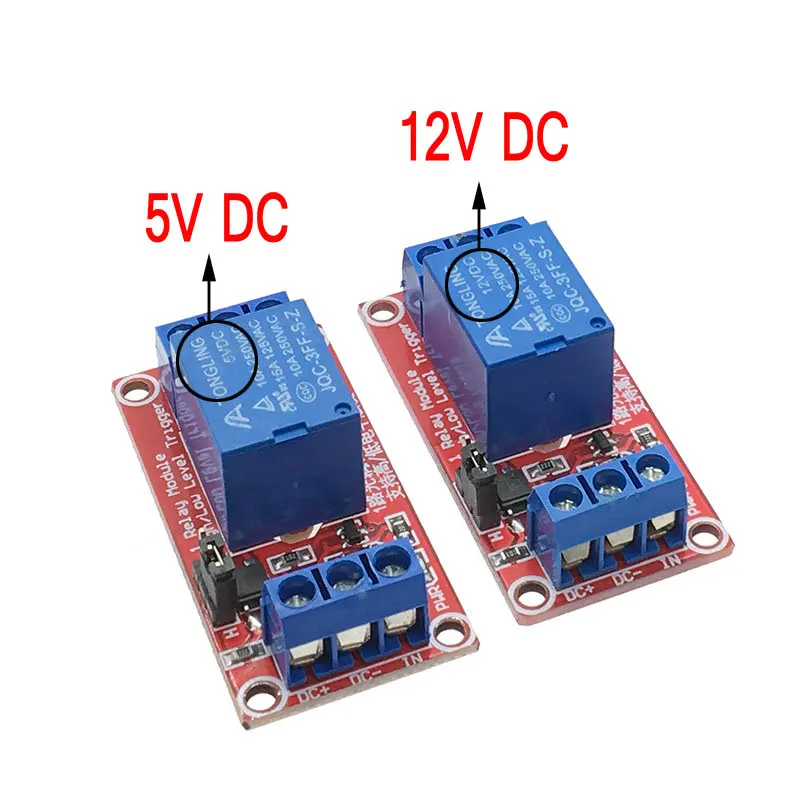 One 1 Channel 5/12V Relay Module Board Shield for Arduino with ...