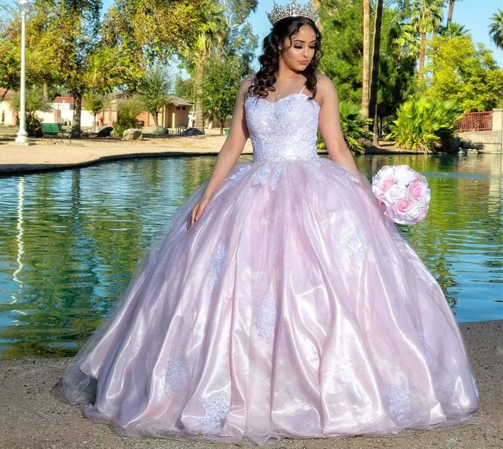 Hot Pink And Silver Quinceanera Dresses