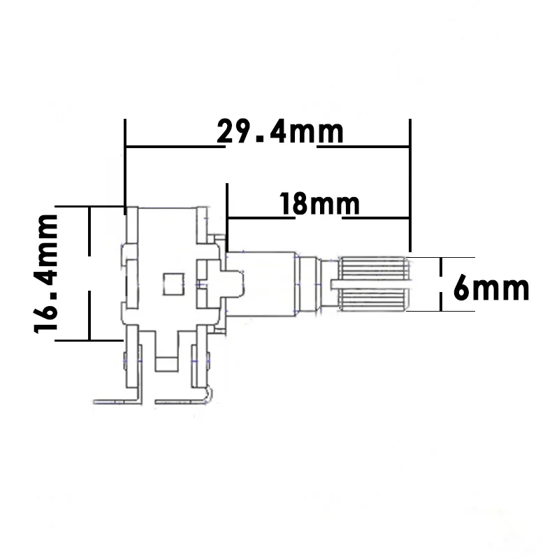 Двойной вал MN25 MN250 MN500K, 10 шт., 18 мм, балансировочный ...
