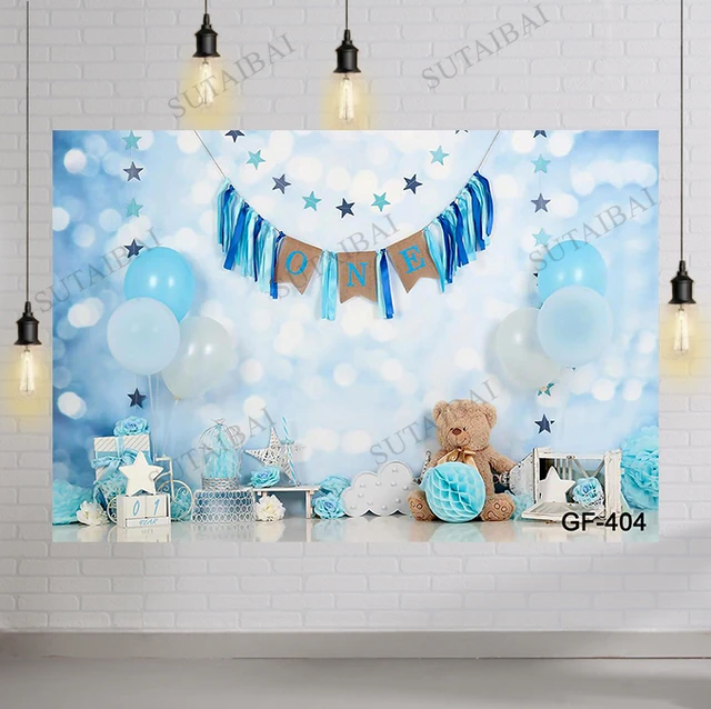 Blue Birthday Teddy Bear
