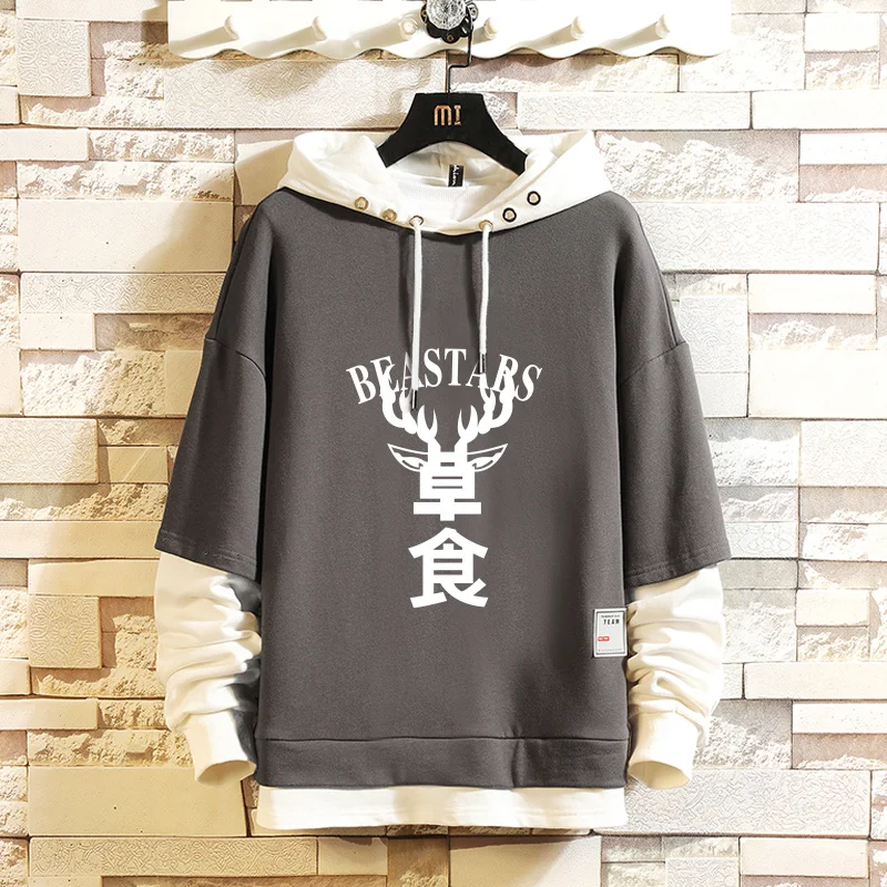 Anime 3D Printing Beastars Legoshi Haru Louis Hoodie Cosplay Costume ...