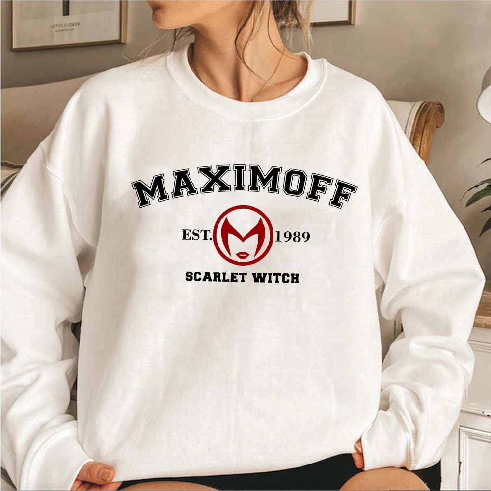 Wanda Maximoff 1989 Sweatshirt Scarlet Witch Hoodies Wanda Vision Tv ...