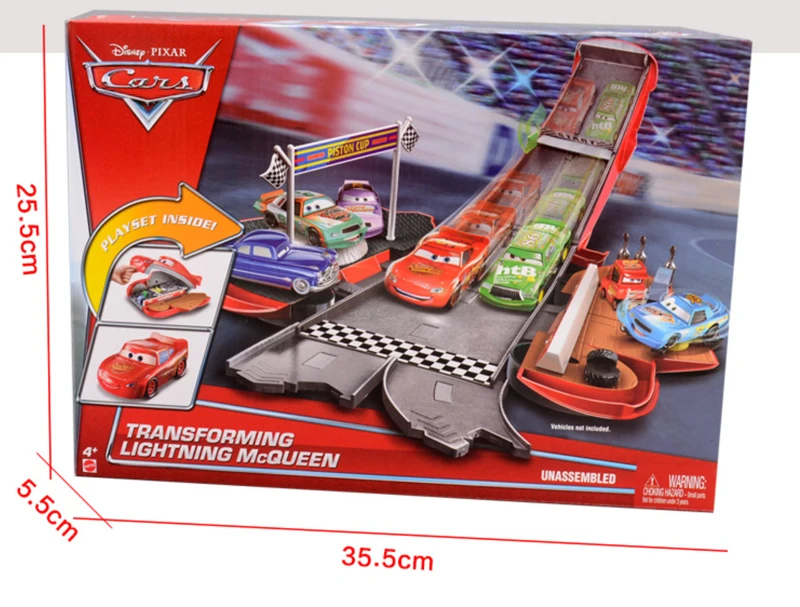 Generic Disney Pixar Cars Transform Lightning McQueen Big Deform ...