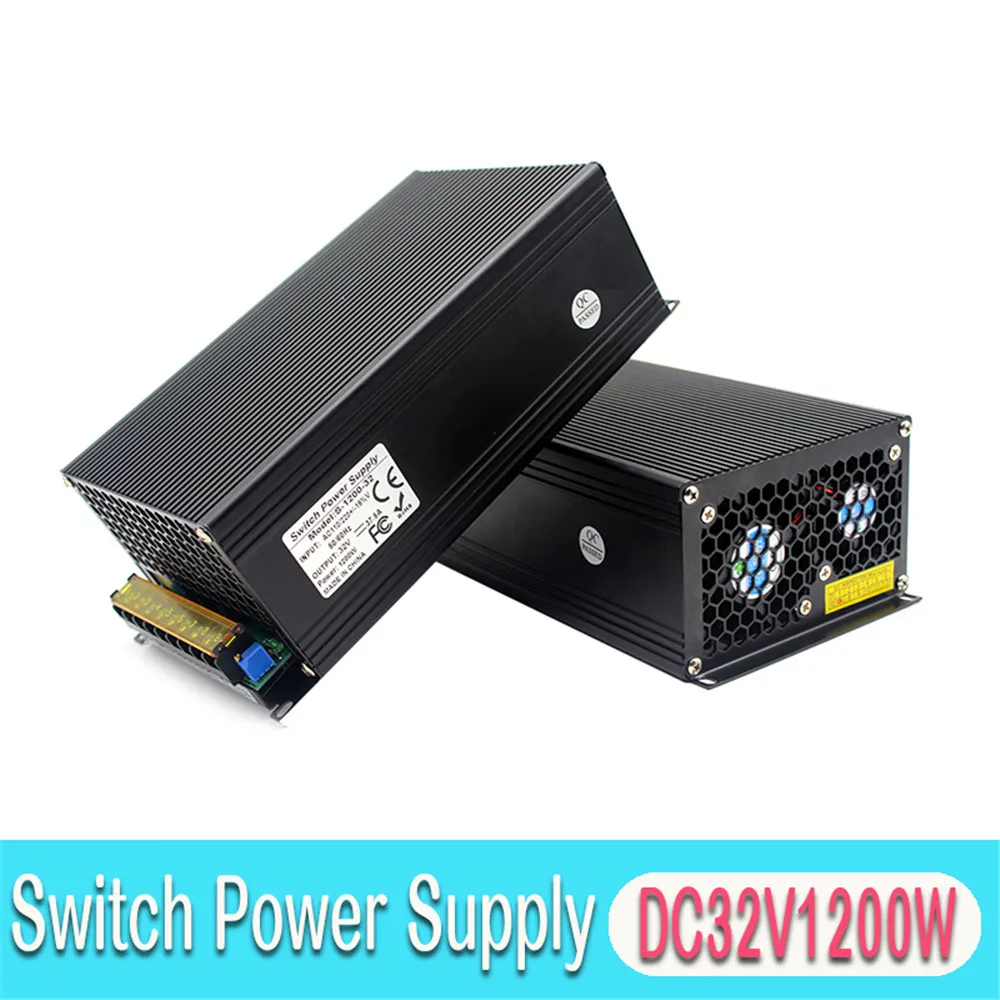 Dc32v 37.5a 1200w Power Supply Unit Driver Constant Voltage Powers ...