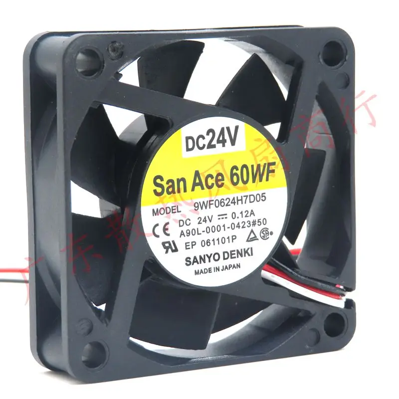 original A90L-0001-0423#50 9WF0624H7D05 0.12A DC24V 6015 6cm FANUC ...
