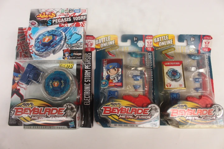 Beyblade Gale Meteor Pegasus demir ve çelik savaş Soul alaşım savaş ...