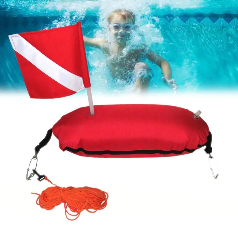 Scuba Diving Freediving Training Buoy Diver Down Flag Float Signal ...