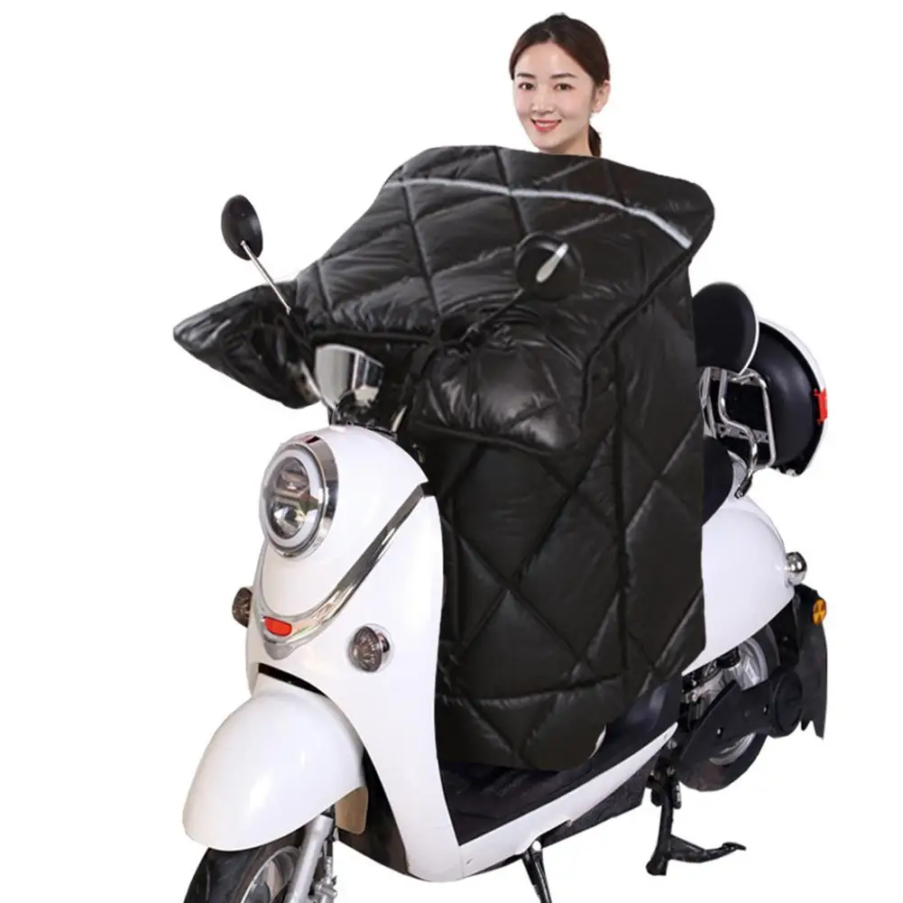 Motorcycle-Scooter-Windproof-Quilt-Thicken-Velvet-Windshield-Leg-Cover ...