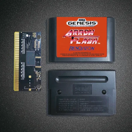 Arrow Flash 16 Bit MD Game Card for Sega Megadrive Genesis Video Game ...