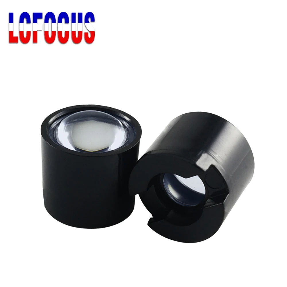 10 15 30 45 Degree Ir Led Lens Reflector Collimator 14.5mm With Black ...
