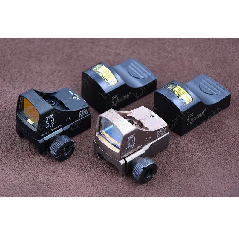 Hunting Mini Reflex 1x Red Dot Sight Scope Scopes Airsoft Scope light ...