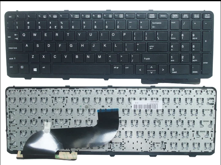 Us New Laptop Keyboard For Hp Probook 650 G1 655 G1 English Black ...